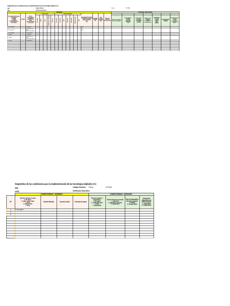 Ficha_para-diagnostico-TIC (1) | PDF | Tableta | Hardware de la computadora