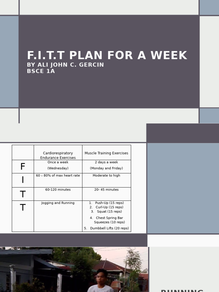Fitt Plan Exercises | PDF