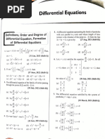Important PYQs - Differential Equation | PDF | Mathematical Concepts | Equations
