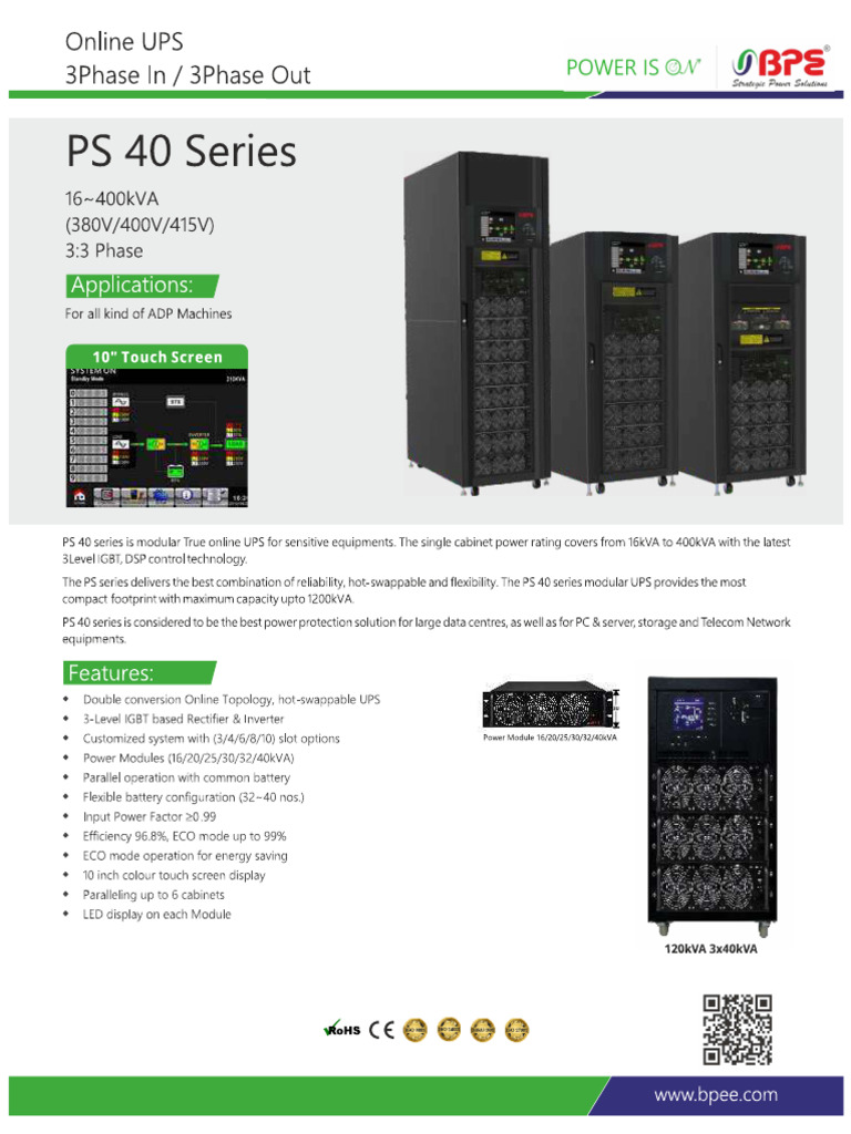PS 40 Series | PDF