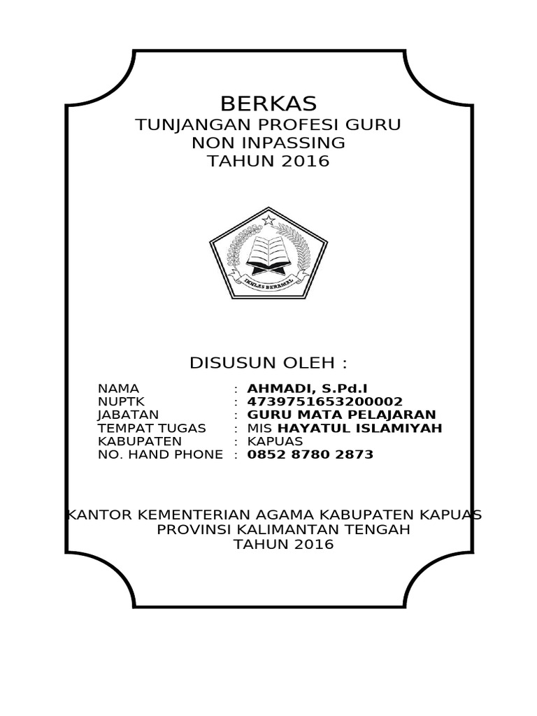 Berkas Cover 2016 | PDF