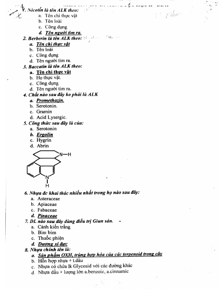 ON TAP GK DUOC LIEU 2 | PDF