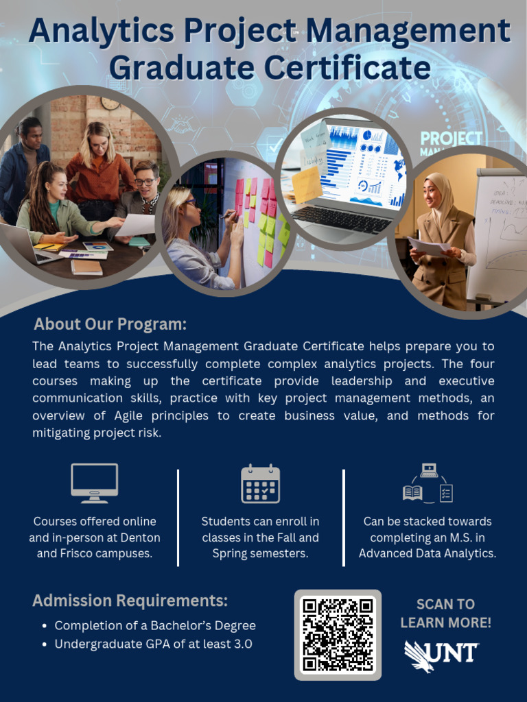 Analytics Project Management Certificate | PDF