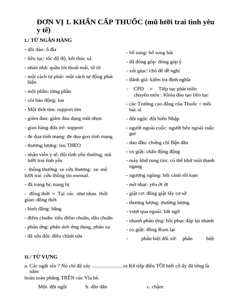 TỔNG HỢP AVCN 1-dịch | PDF