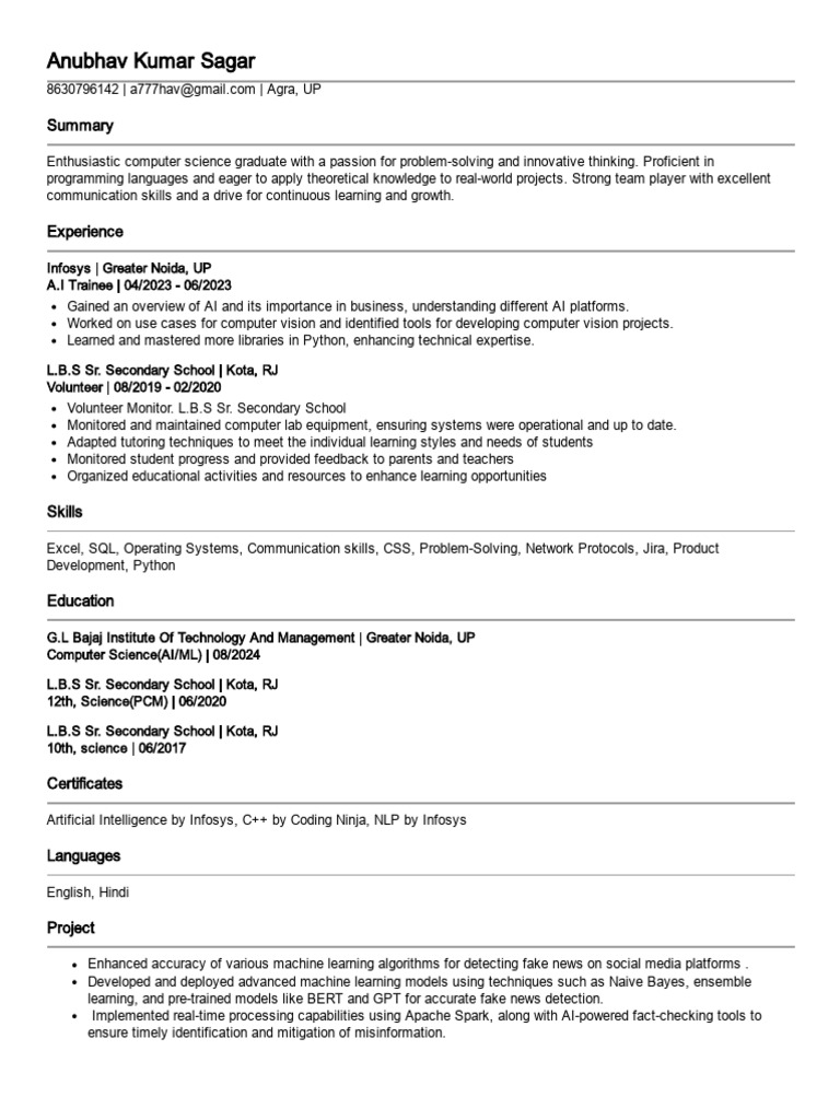 Anubhav Resume 02105-1 | PDF