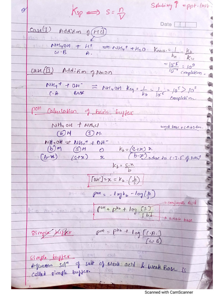 Ionic Equilibrium 2 | PDF