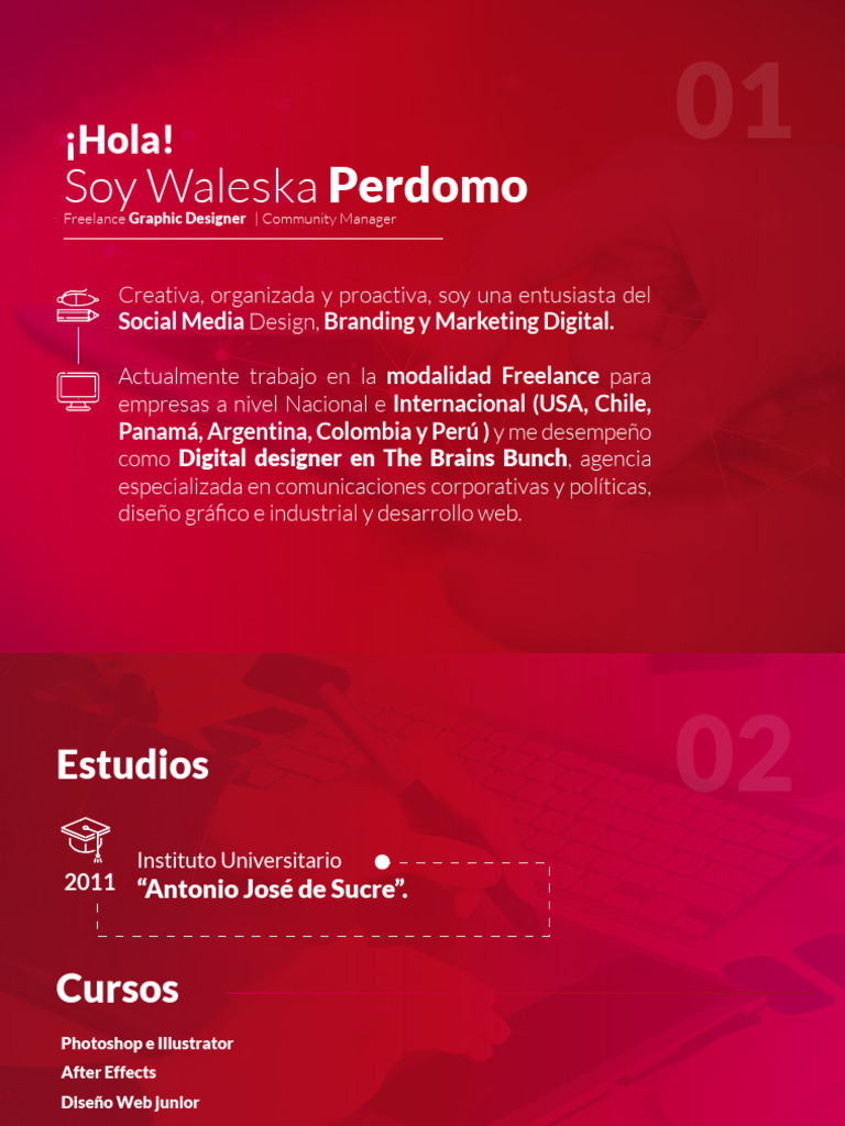 Waleska Perdomo Portafolio | PDF