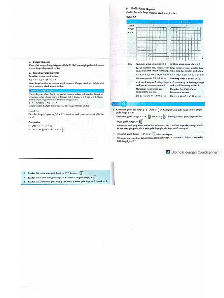02+-+pert+3 Fungsi+Eksponen | PDF