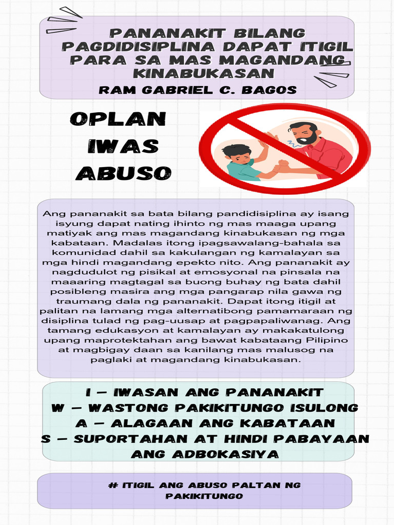 Ram Gabriel C. Bagos 8-Knowledge Filipino Infographics | PDF