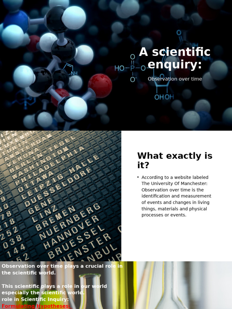 Observsavation Over Time | PDF