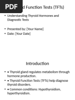 Thyroid Function Test TFT Interpretation | PDF | Thyroid Stimulating ...