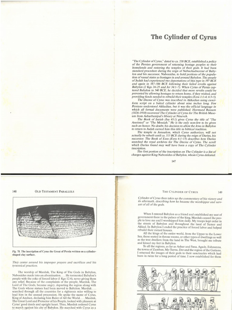 Cyrus Cylinder | PDF