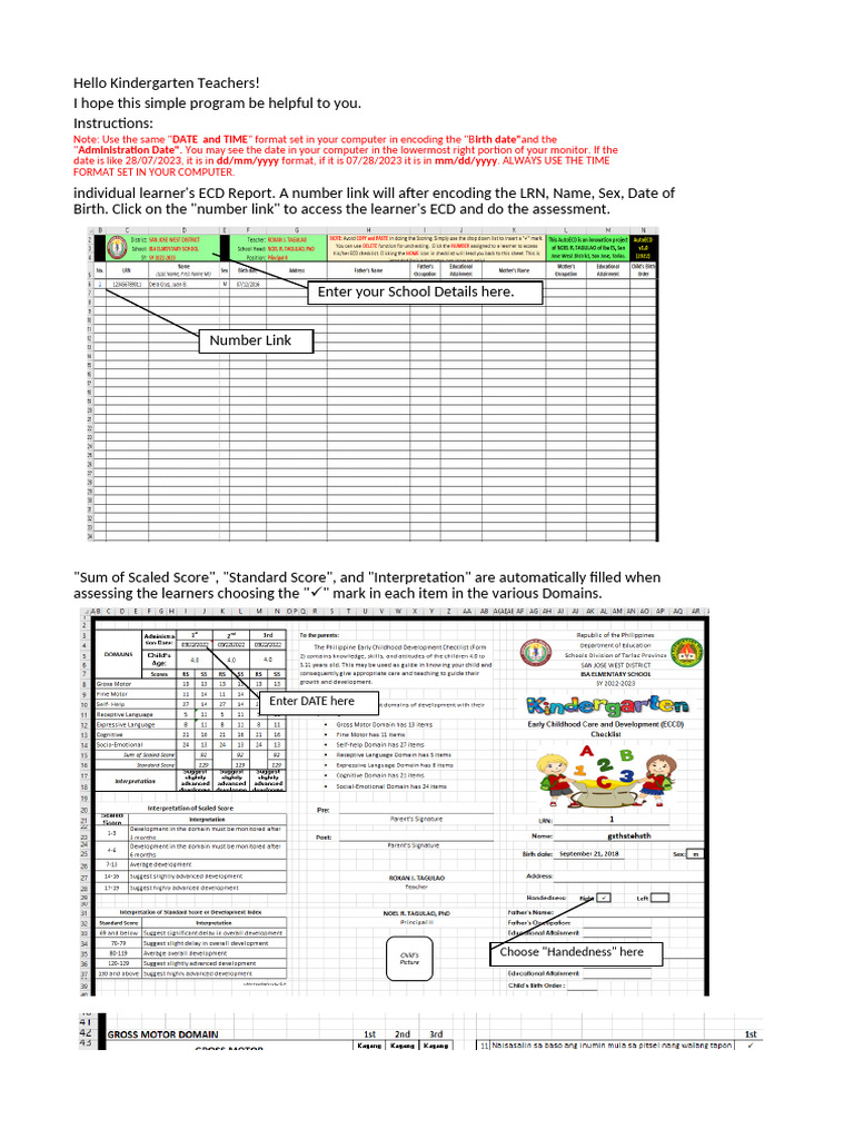 Auto - ECD Kinder Training 2023 | PDF | Human Development | Childhood