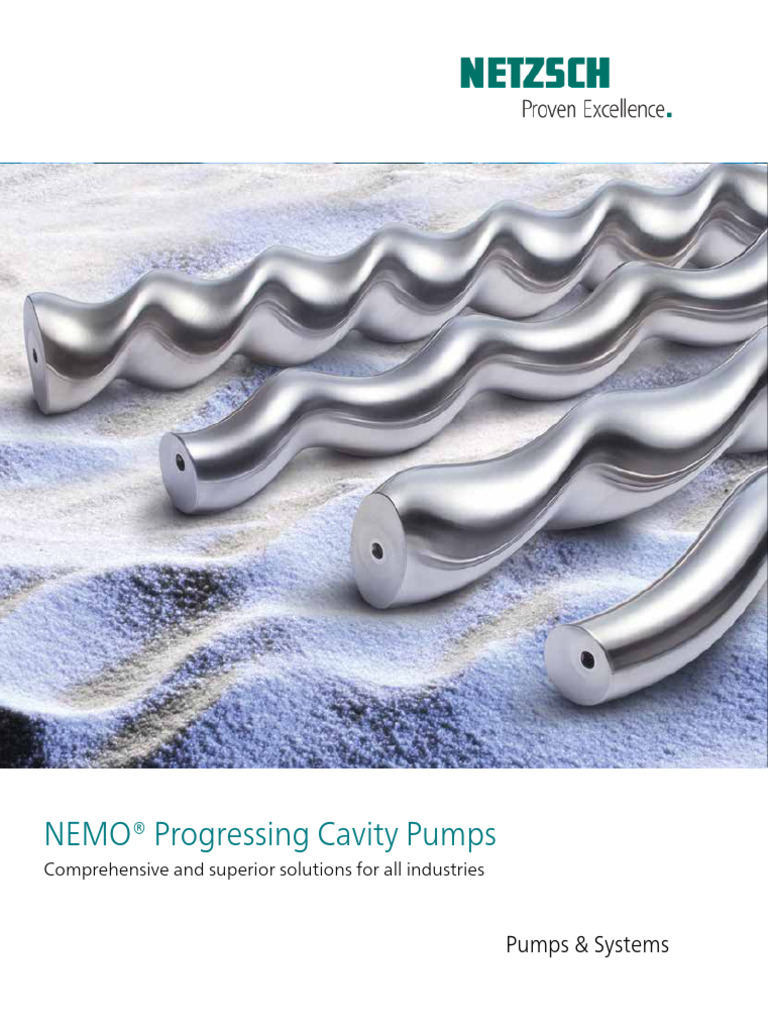 NEMO Progressing Cavity Pump USA | PDF | Pump | Flow Measurement