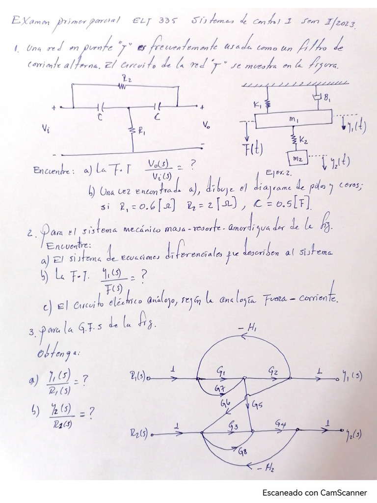 Práctica Control I. | PDF