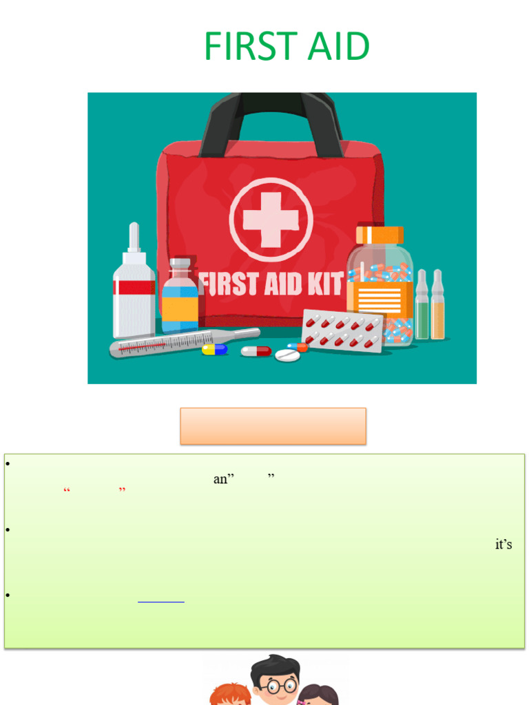 Firstaid 210311140040 | PDF | First Aid | Burn