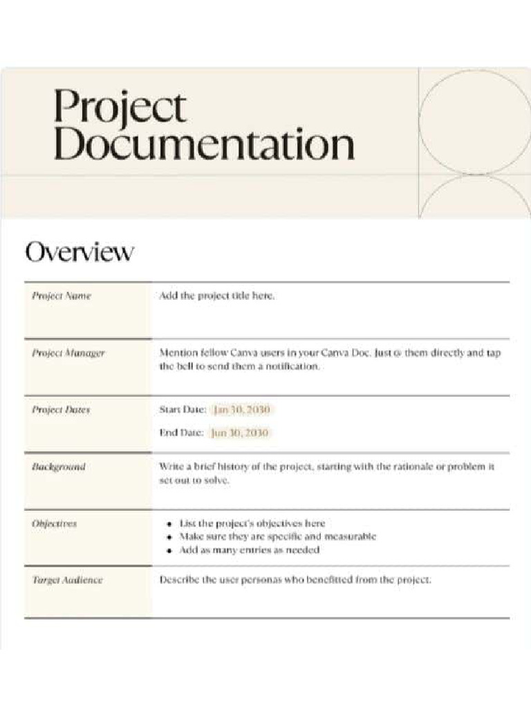 Project Formate | PDF