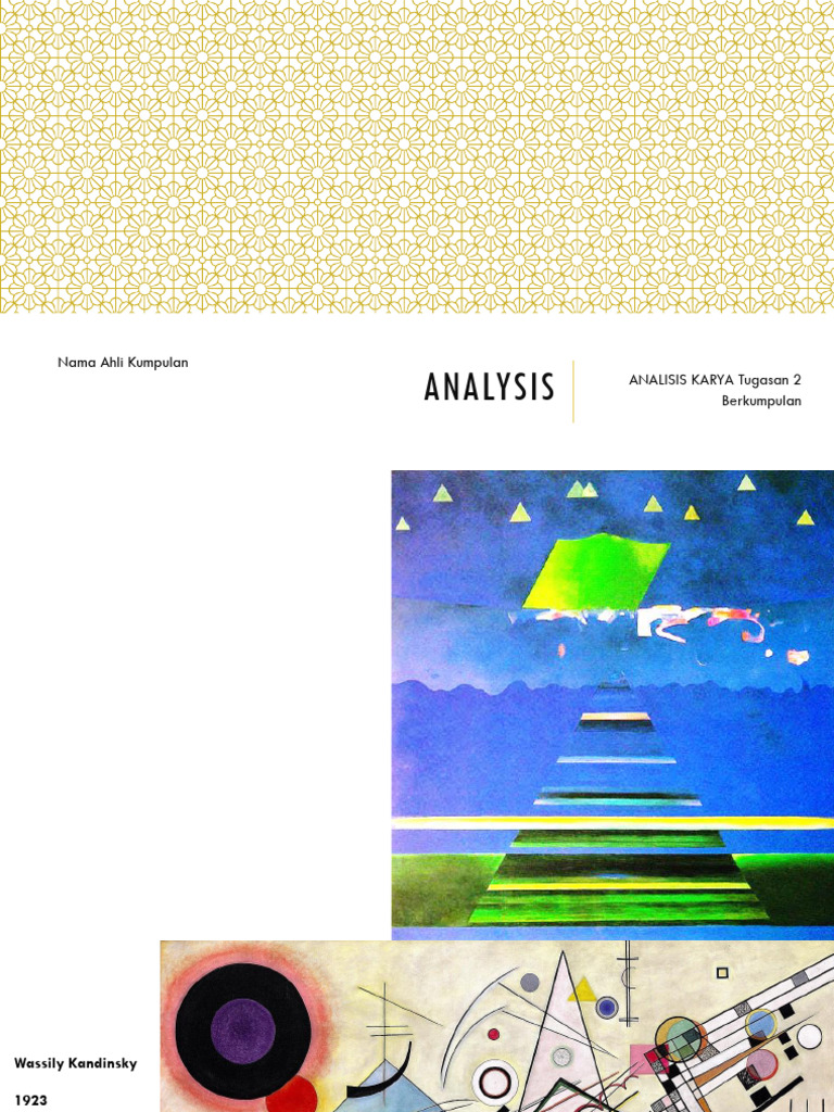 Analysis of Notable Artworks and Artists | PDF