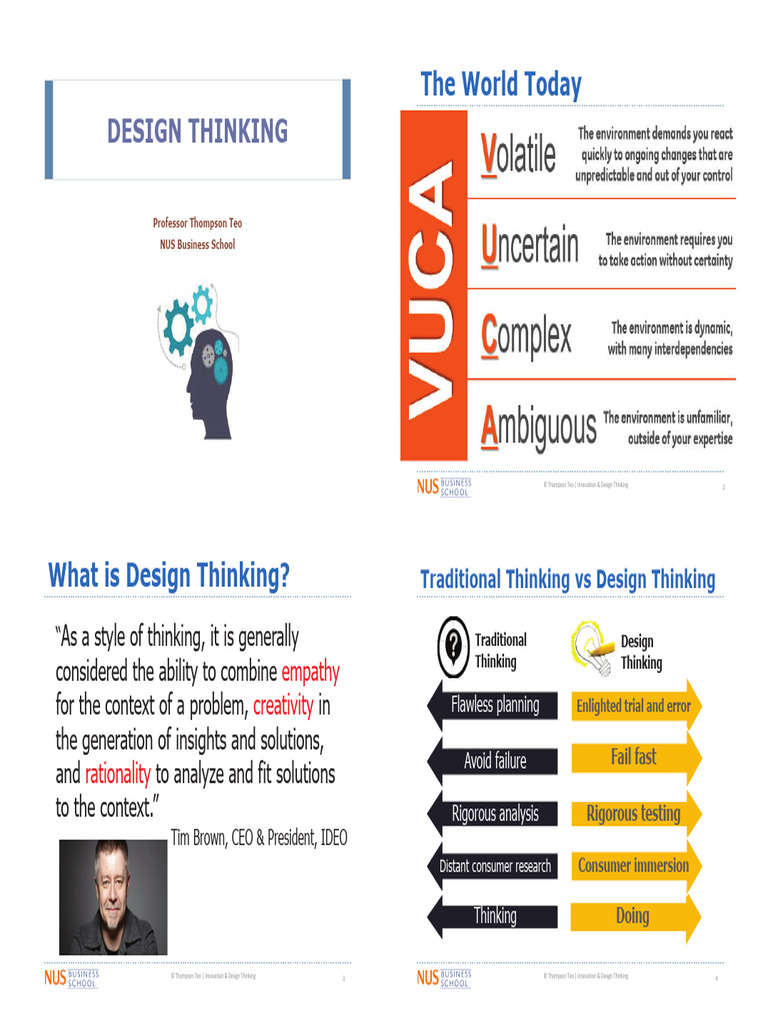 Design ThinkingSep2024wMScclass1 | PDF | Design Thinking | Prototype