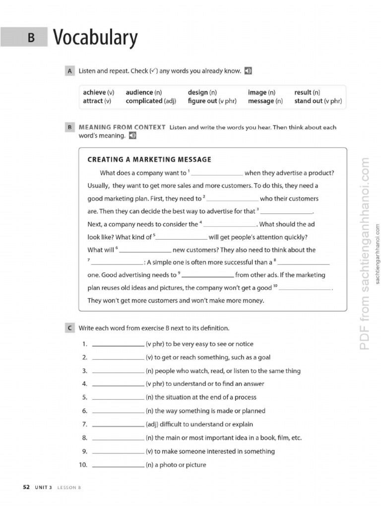 Elearning Unit 3-Listening Speaking Exercises | PDF