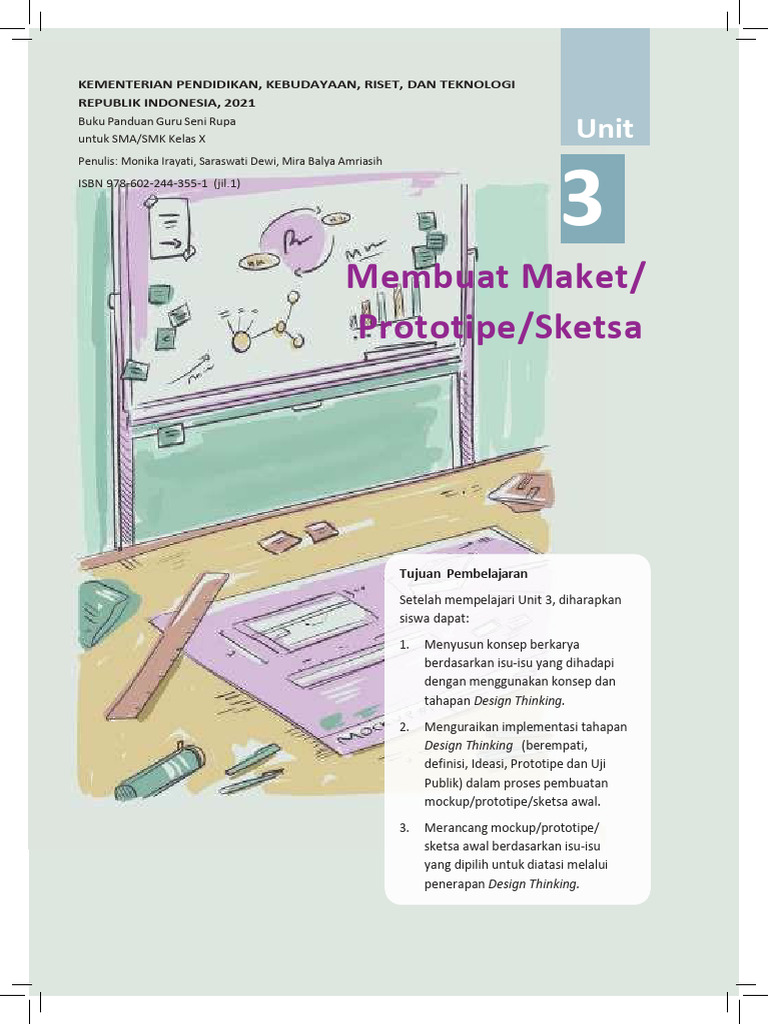Unit.3 Membuat Maket, Prototipe, Sketsa | PDF