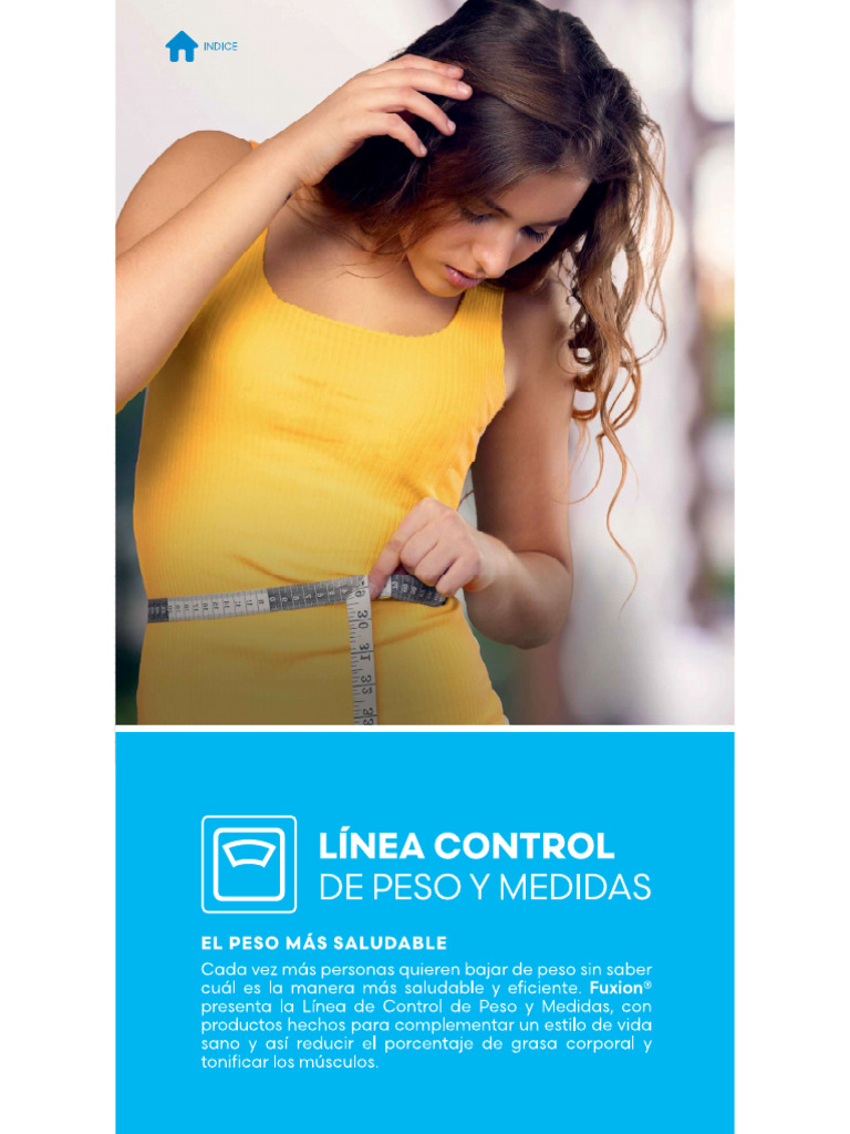 Fuxion - Control de Peso y Medidas. | PDF