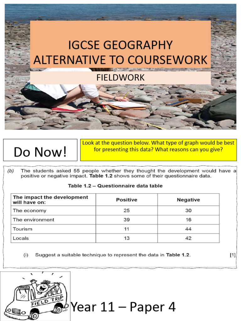 Igcse Geography Alternative To Coursework | PDF | Sampling (Statistics) | Survey Methodology