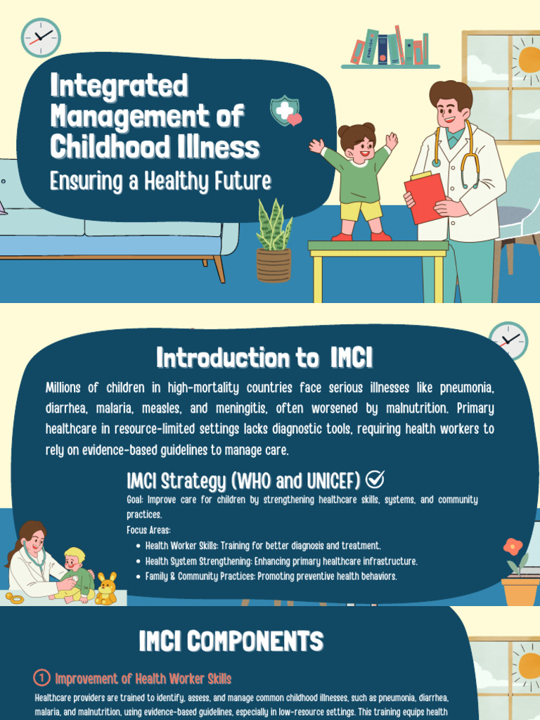 IMCI | PDF | Malnutrition | Diarrhea