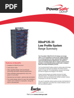 PowerSafe DDM Batteries - Datasheet | PDF | Materials | Electricity