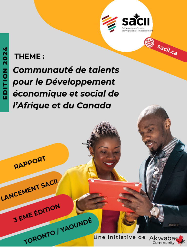SACII 2024 : Talents pour l'Afrique et le Canada | PDF | Canada | Afrique