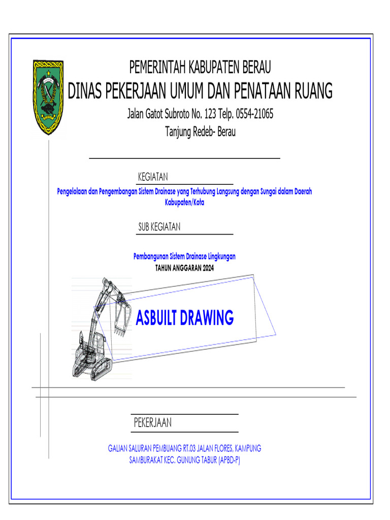 1.DRAIN Flores ASBUILT DRAWING | PDF