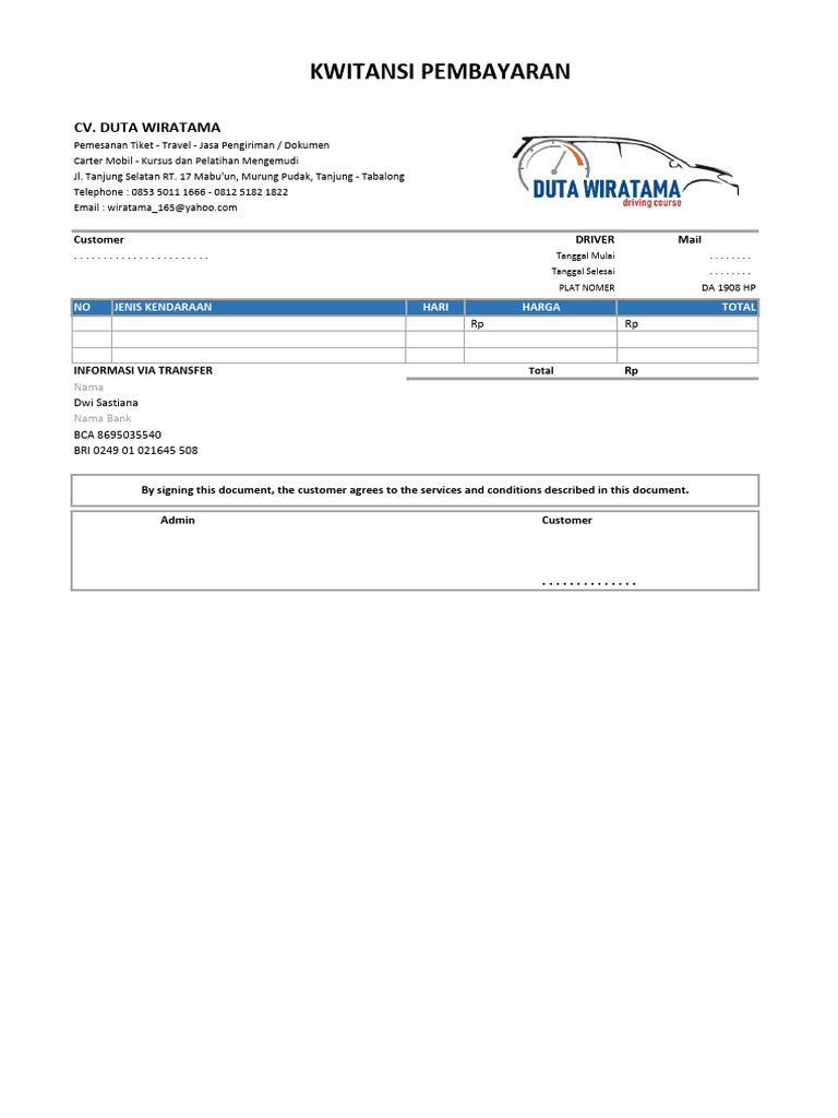 Kwitansi Digital | PDF