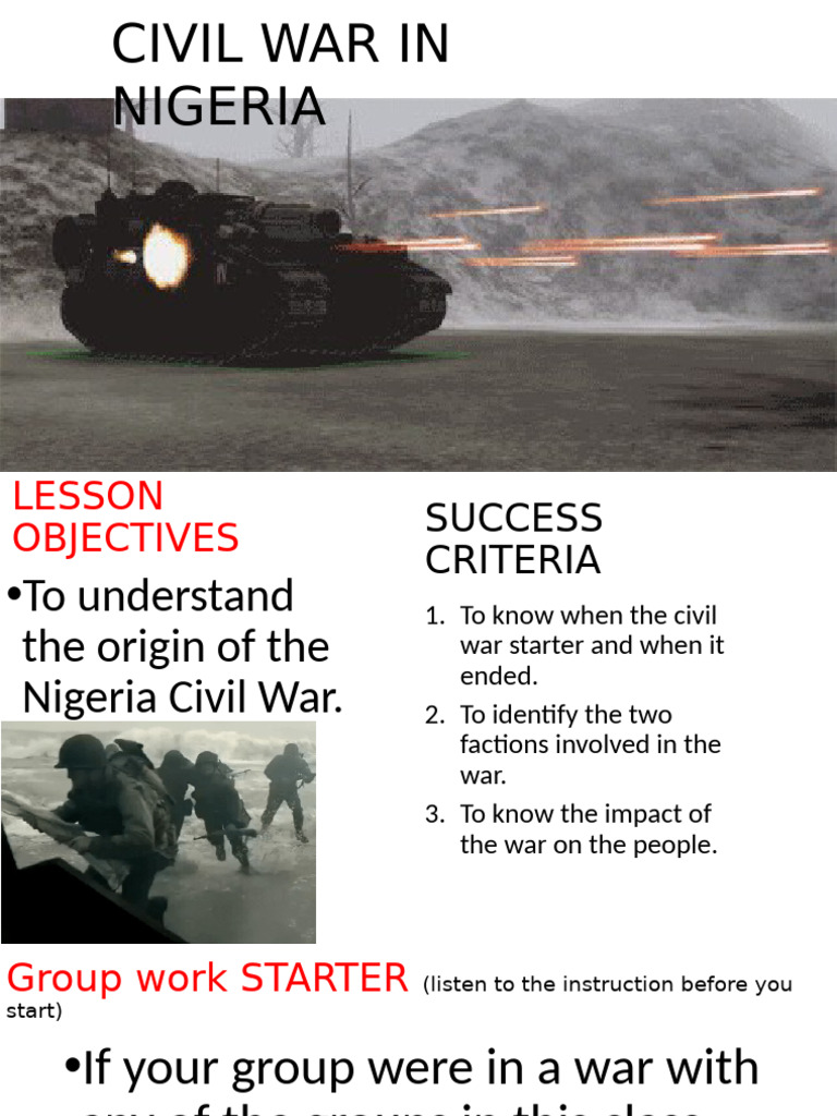 Understanding Nigeria's Civil War | PDF | Biafra | Nigeria