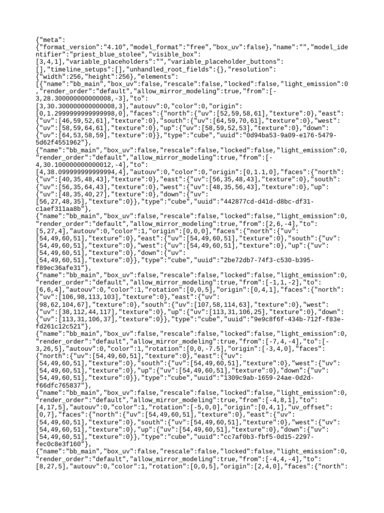 Model Bbmodel | PDF