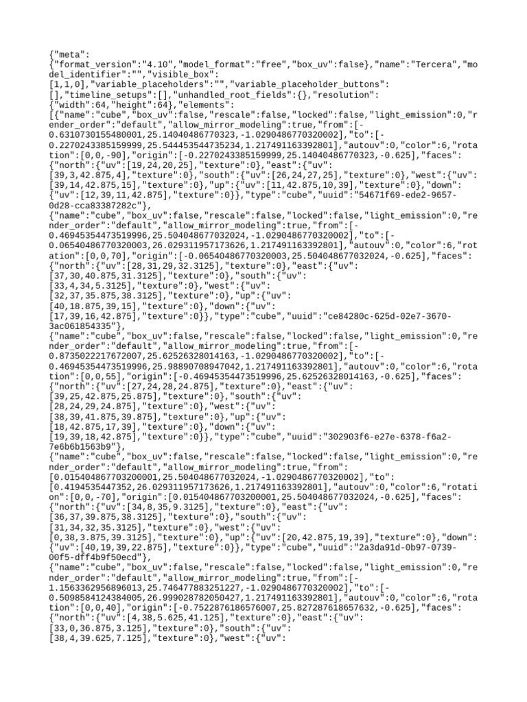 Tercera Bbmodel | PDF
