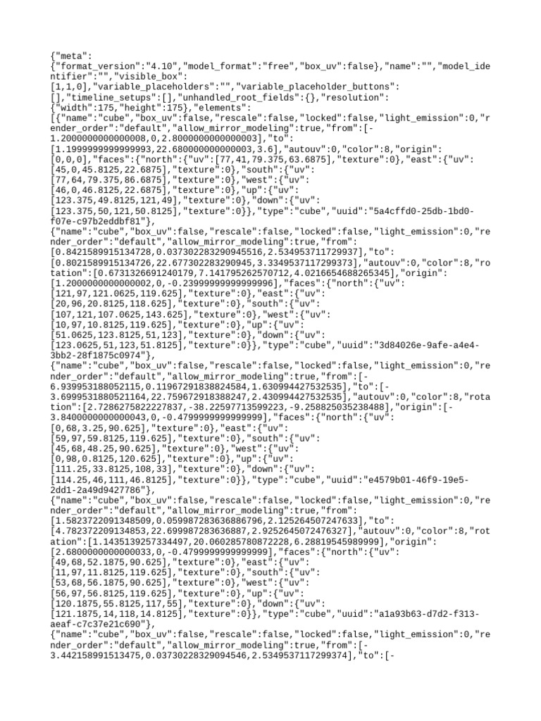 Model.bbmodel (11) | PDF | Condensed Matter Physics | Scientific Phenomena