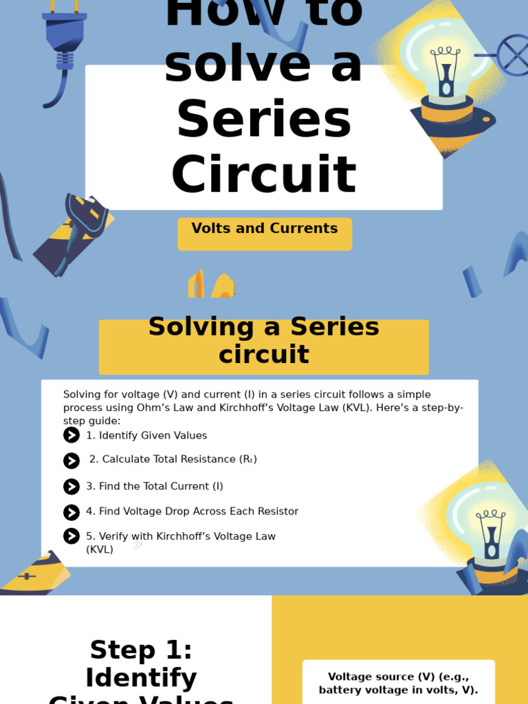 How to Solve a Series Circuit_20250225_102549_0000 | PDF