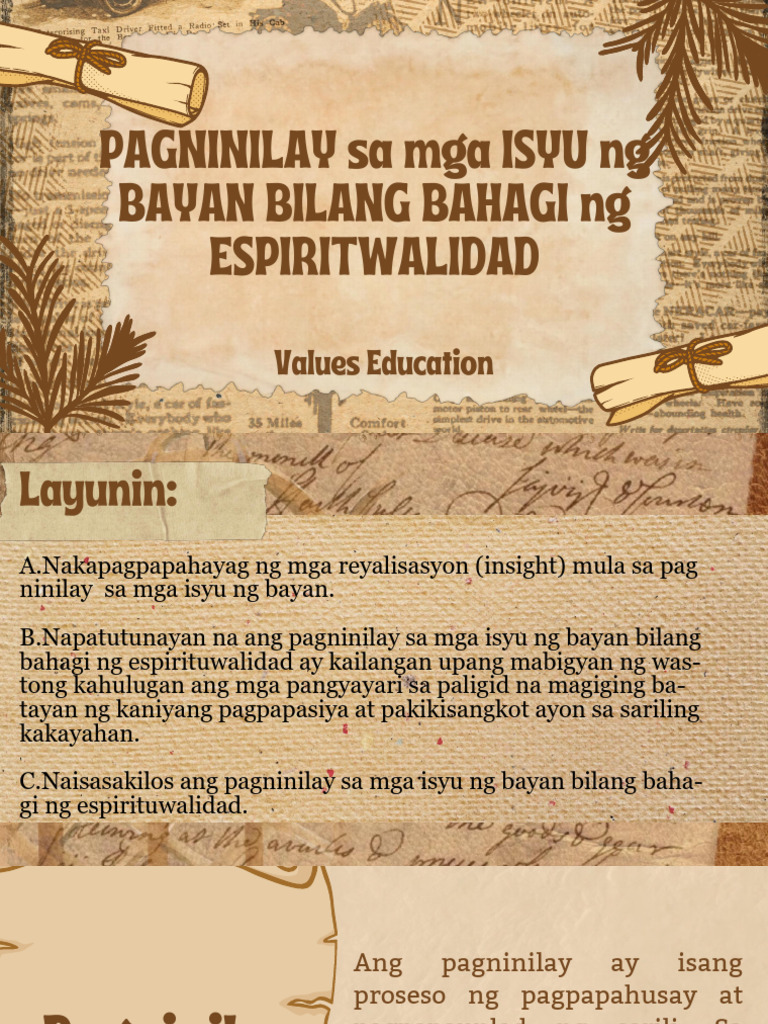 4th Quarter - ESP 7 - Lesson 5 | PDF