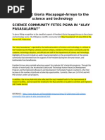 Gloria Macapagal Arroyo's Key Contributions | PDF | Biofuel | Philippines