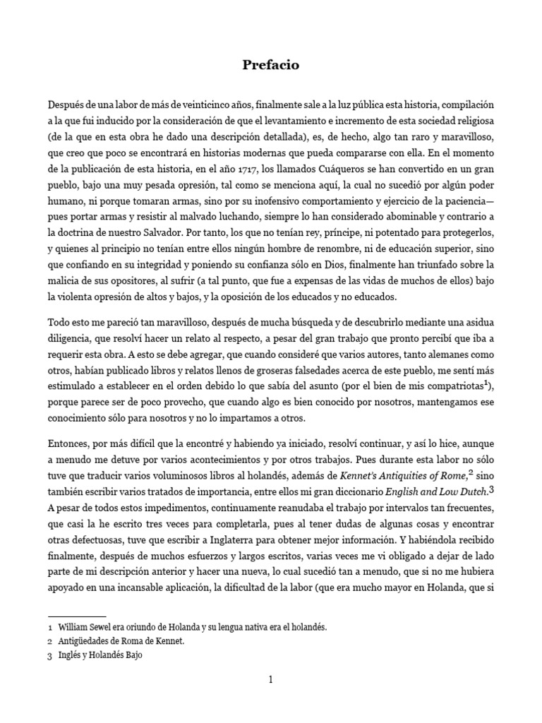 Historia de los Cuáqueros y su Resiliencia | PDF | espíritu Santo ...