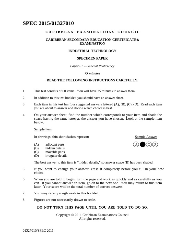 Building Construction Multiple Choice Paper 2015 | PDF | Personal ...