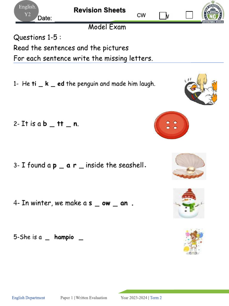 The Model Exam | PDF