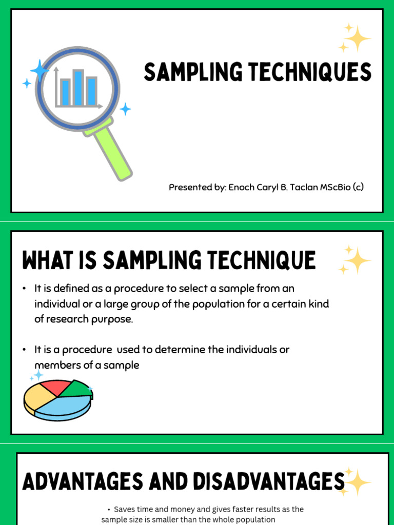 Sampling Techniques For College Research Students | PDF | Sampling ...