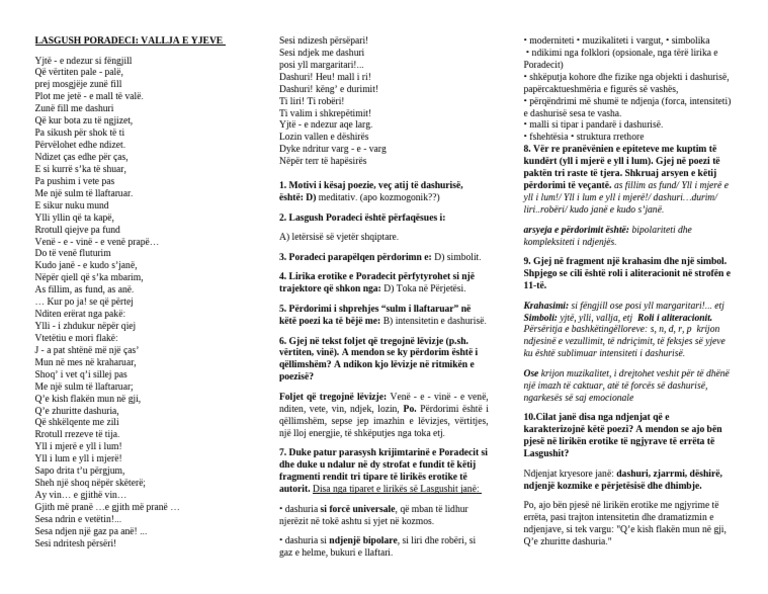 Vallja e Yjeve | PDF