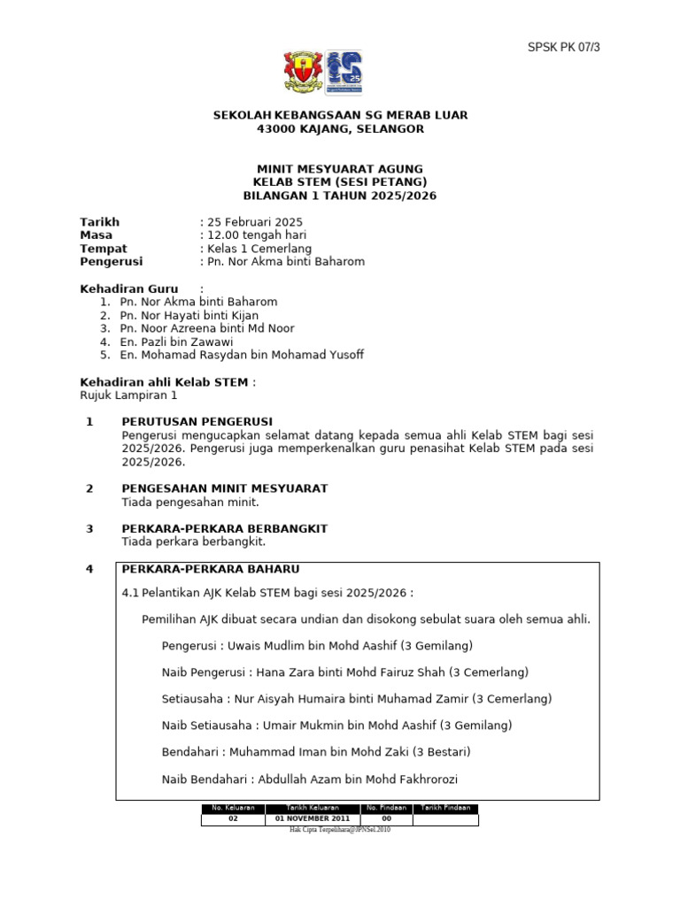 Minit Mrat Stem | PDF