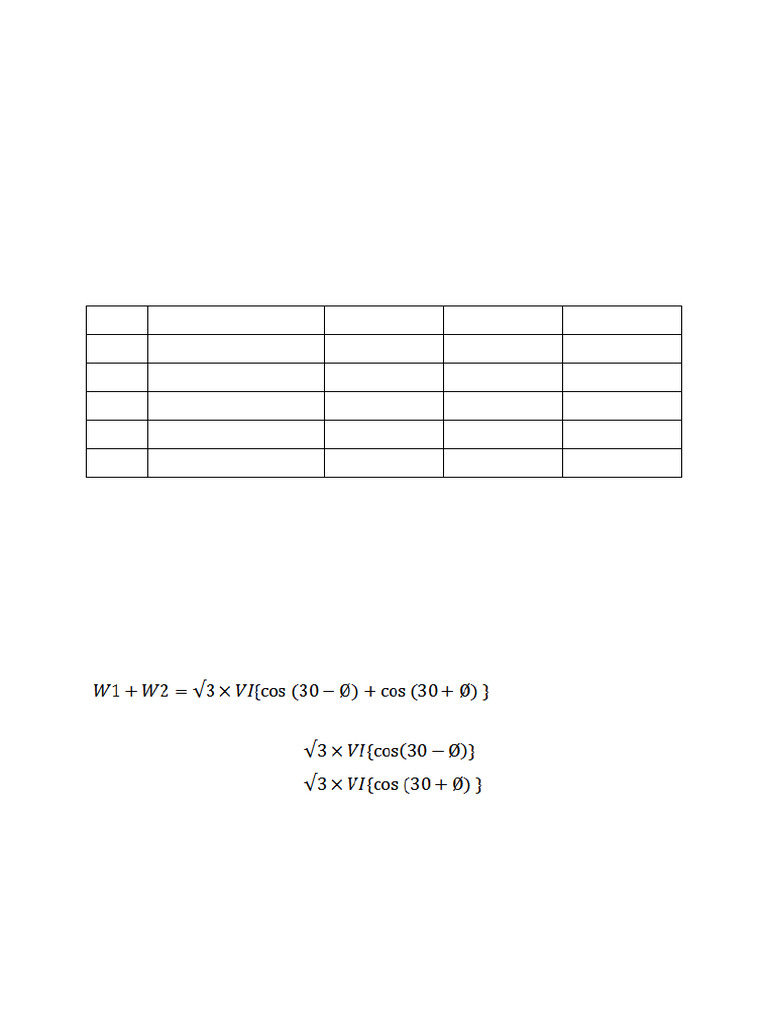 Three Phase Power Measurement | PDF | Ac Power | Electromagnetism