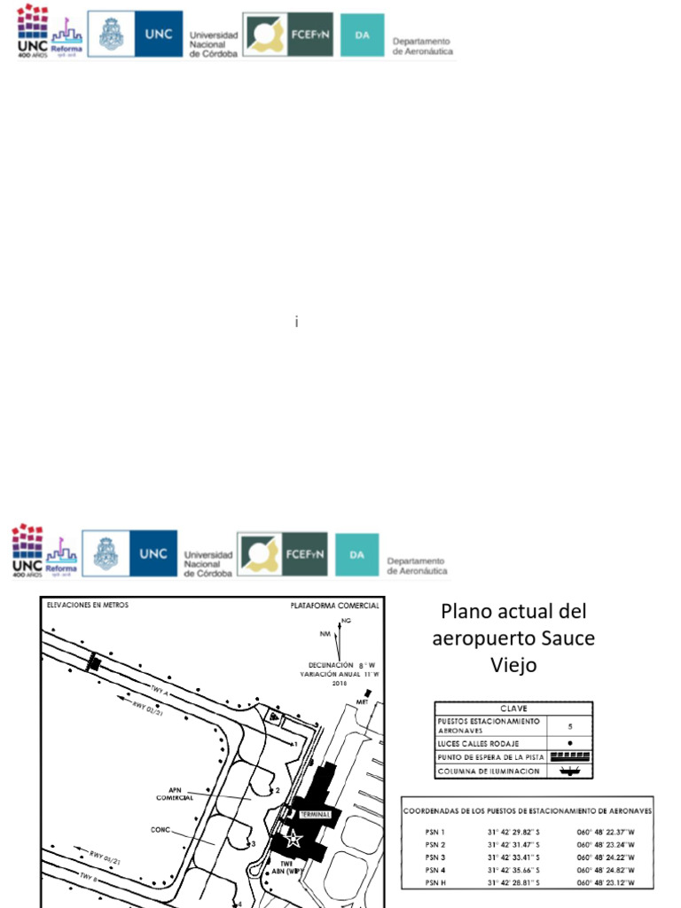 Modificación de Plataforma en Aeropuerto Sauce Viejo | PDF | Aeropuerto ...