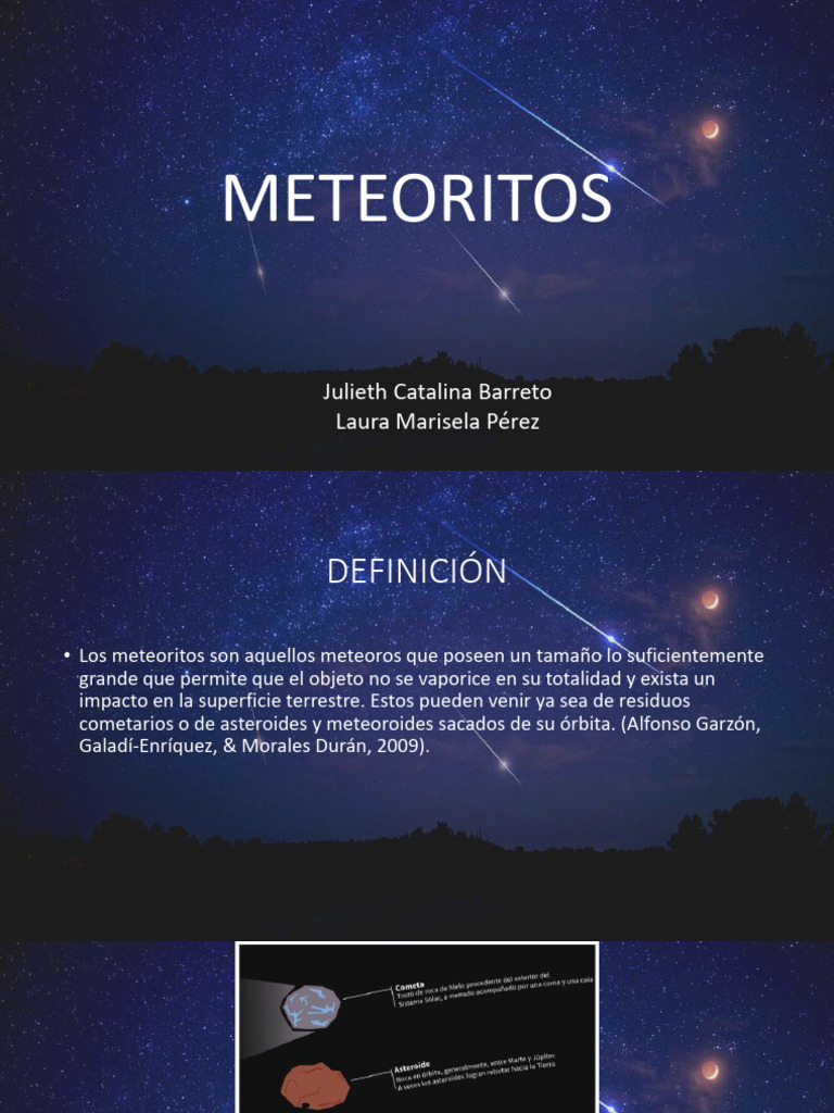 Meteoritos | PDF | Meteorito | Roca (geología)