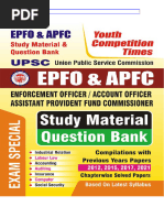 EPFO Social Security Notes | PDF | Welfare | Economies