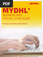 MyDHL+Reference Guide Shipment Creation | PDF